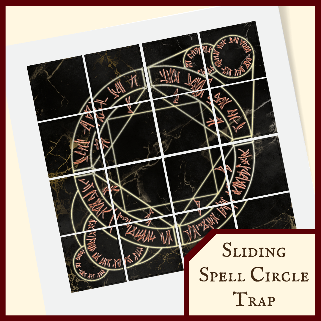 Spell Circle Interactive Trap – Modular Realms